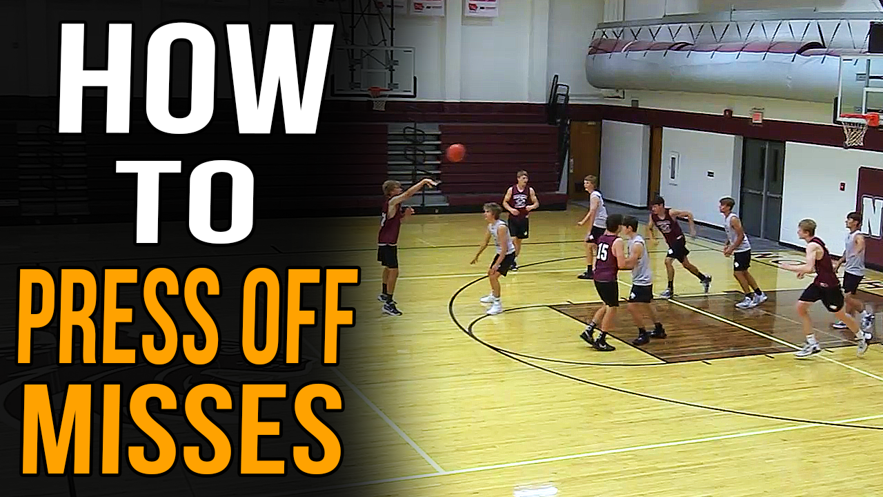 New Relentless Pressure System Video - Basketball Press Defense Off Misses