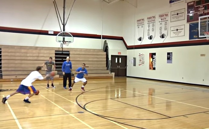 1 on 1 Trailing Lay Up Drill