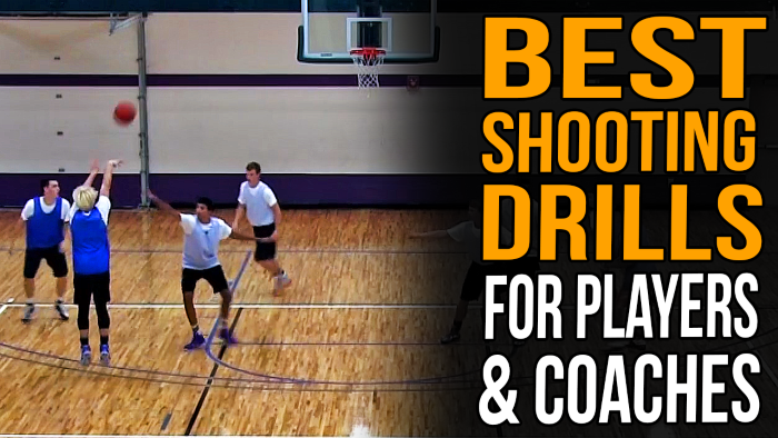 Basketball Shooting Drills: Form, Off-Dribble & Team Shooting Workouts