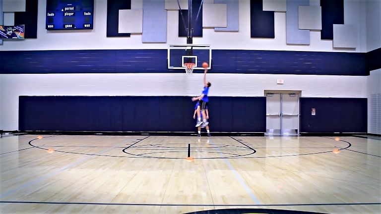 Basketball Finishing Drill - The Arc Finishing Drill