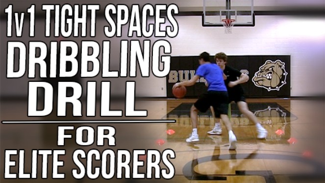 Tight Spaces Ball Handling Drill - Helps Develop You Into An Elite Scorer