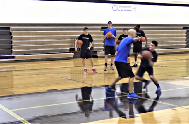 Russell Westbrook Advanced "Euro Step" Variation